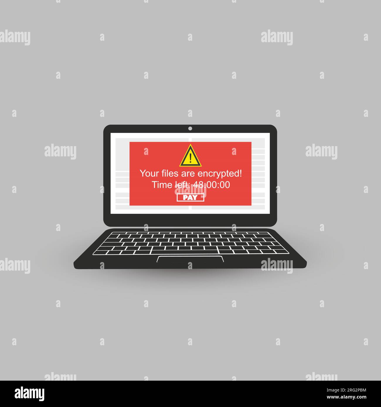 Locked Device, Encrypted Files, Lost Documents, Ransomware Attack ...