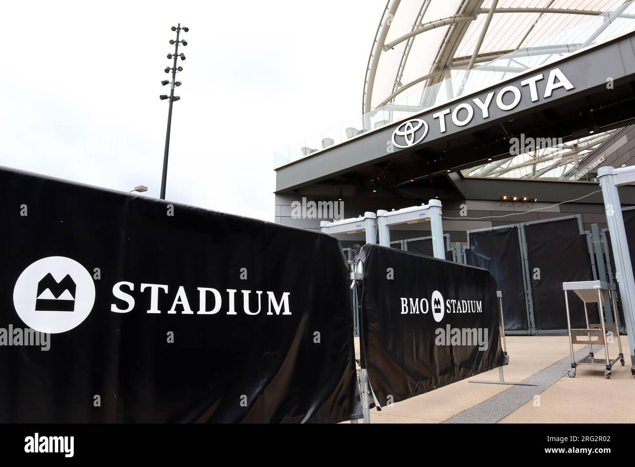 Los Angeles, California: BMO Stadium, home to Major League Soccer’s Los ...