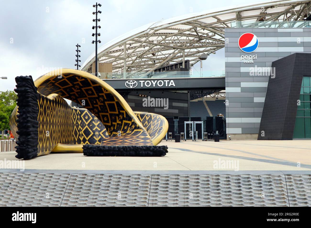 Los Angeles, California: BMO Stadium, home to Major League Soccer’s Los ...