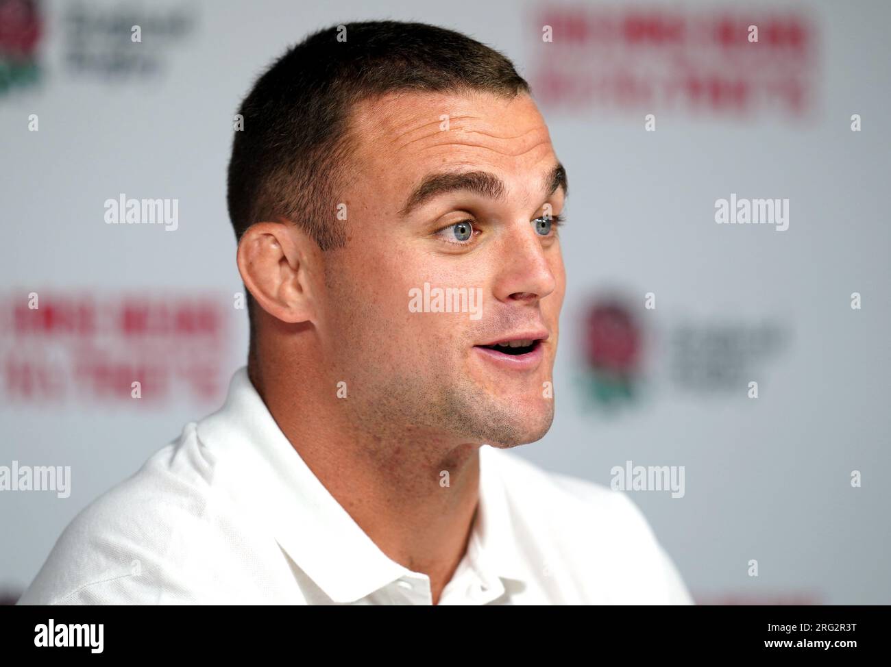 England's Ben Earl during a squad announcement for the 2023 Rugby World ...