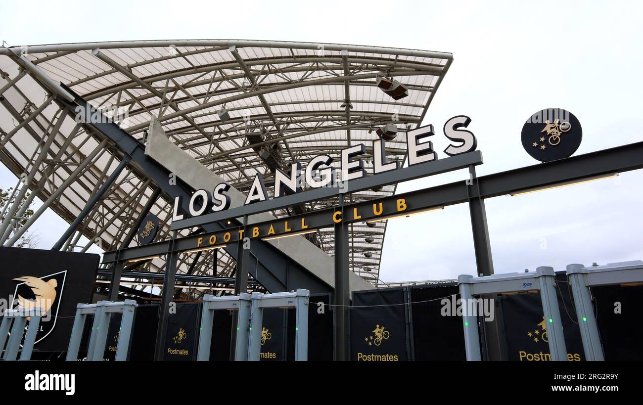Los Angeles, California: BMO Stadium, home to Major League Soccer’s Los ...