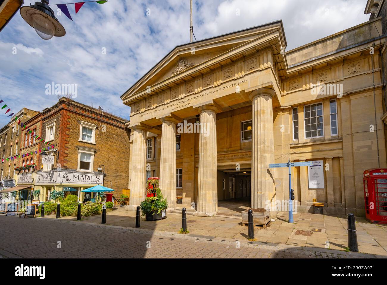 Old town hall gravesend hi-res stock photography and images - Alamy