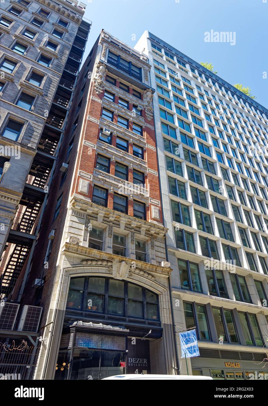 Ladies’ Mile Historic District: Dezer Building, 4 W 20th St., is a ...