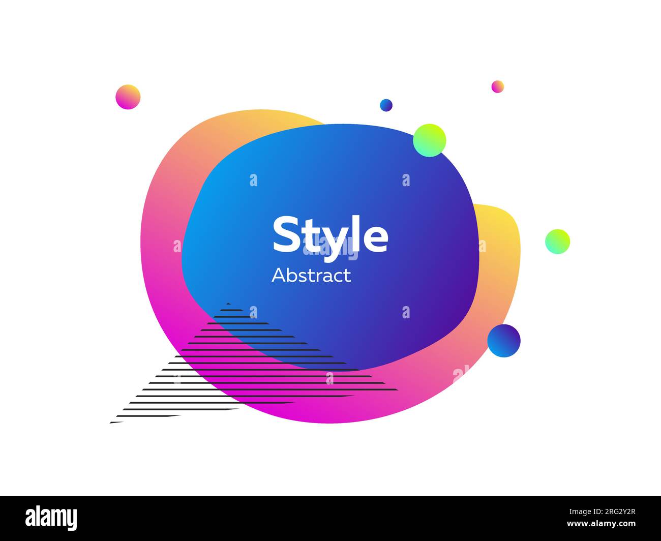 Flowing composition of abstract shapes hi-res stock photography and ...