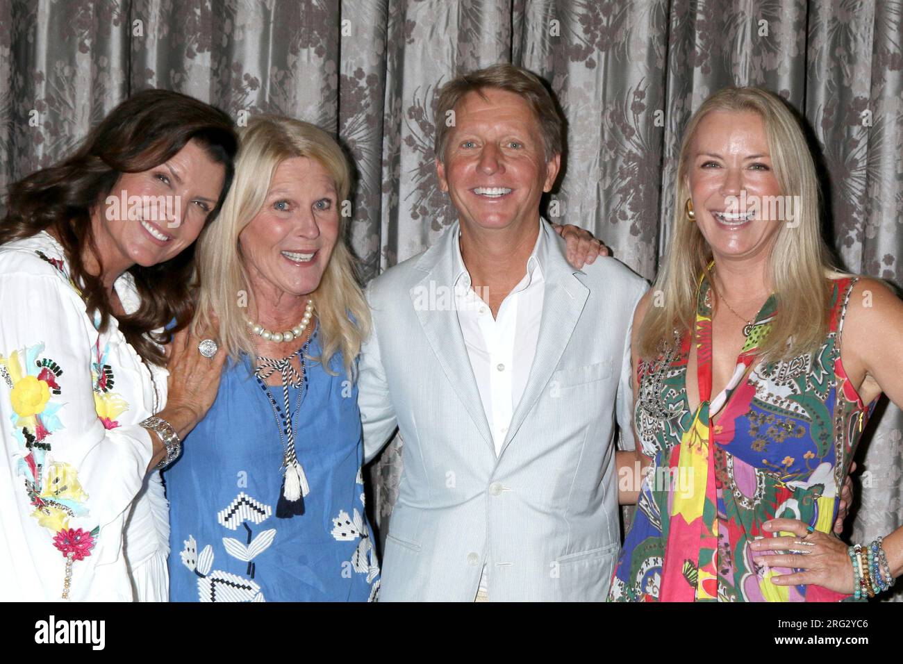 LOS ANGELES - AUG 6: Kimberlin Brown, Alley Mills, Bradley Bell ...