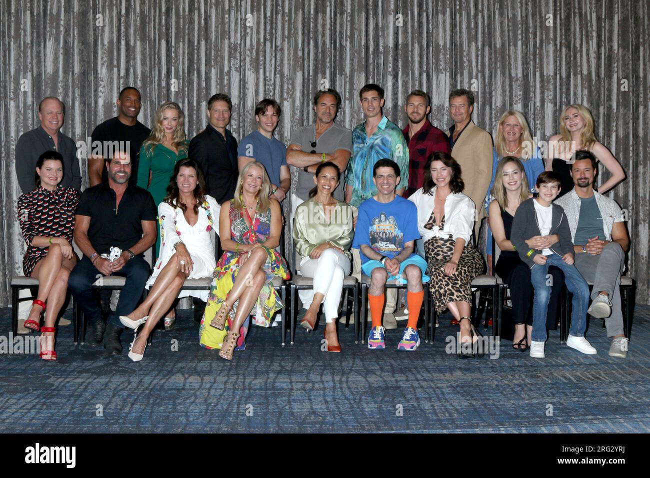 LOS ANGELES - AUG 6: Bold and Beautiful Cast 2023, Fan Winners at The ...