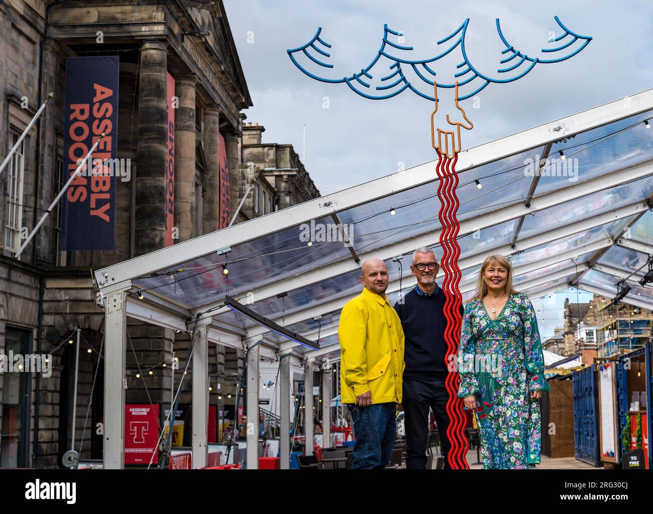 George Street, Edinburgh, Scotland, UK, 07 August 2023. The Right Hand ...