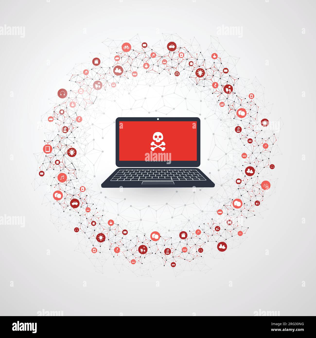 Network Vulnerability - Virus, Malware, Ransomware, Fraud, Spam, Phishing, Email Scam, Hacker ...
