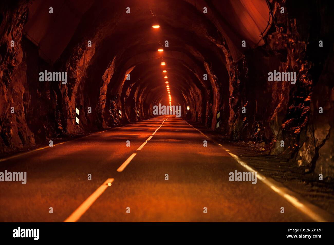 Mountain tunnel road travel hi-res stock photography and images - Alamy