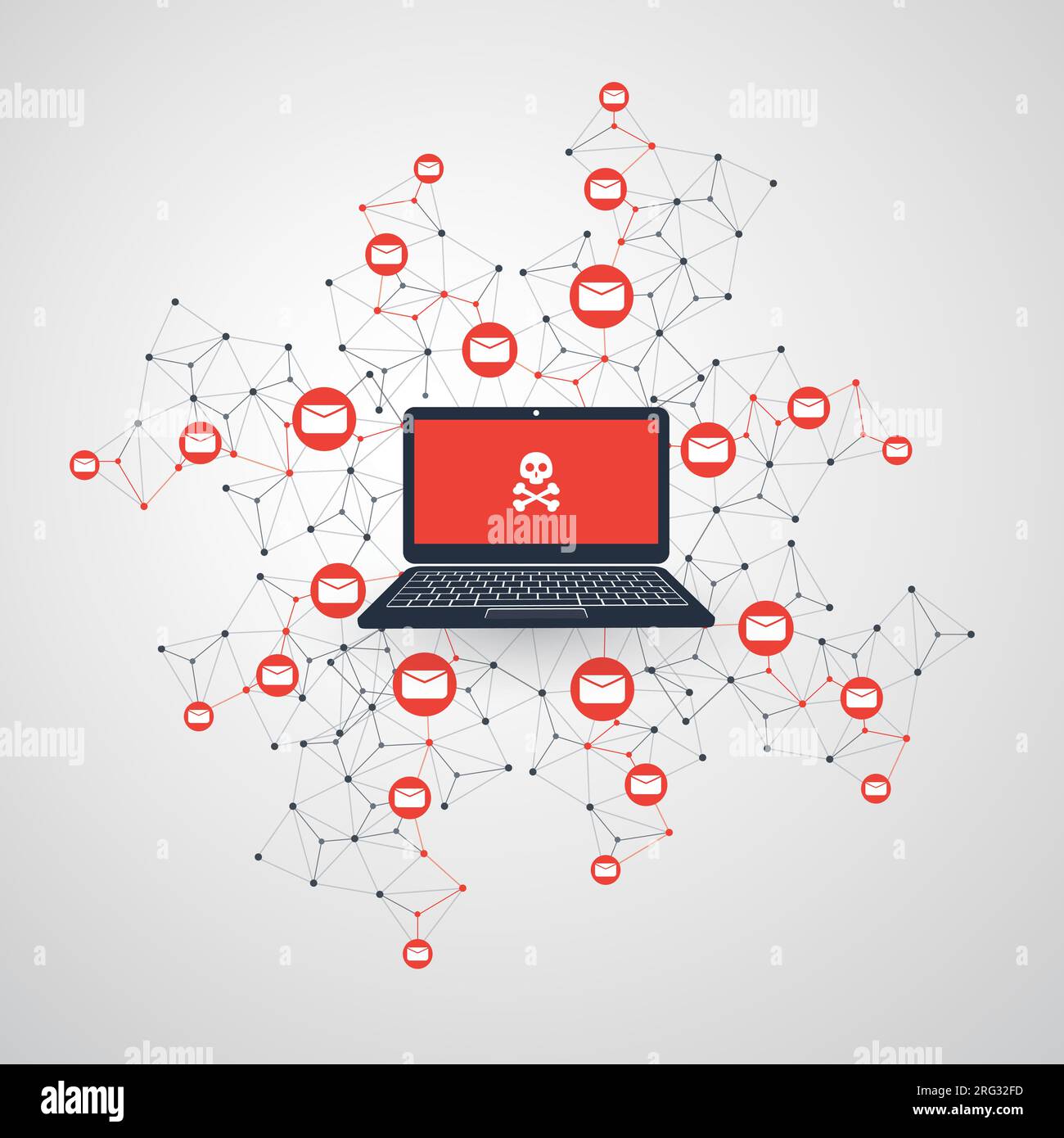 Network Vulnerability - Malware Infection by E-mail - Virus, Ransomware ...