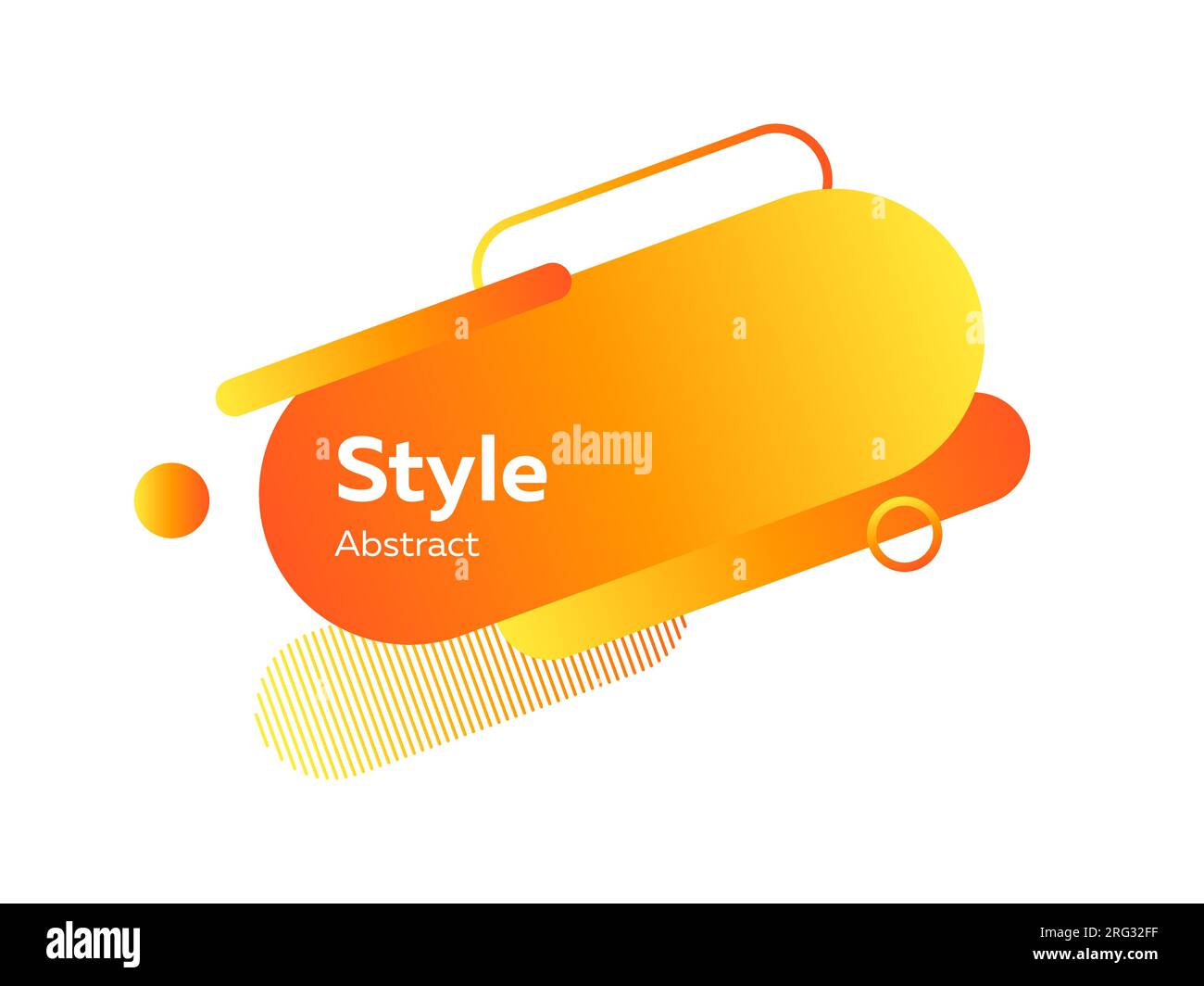 Elongated linear Stock Vector Images - Alamy