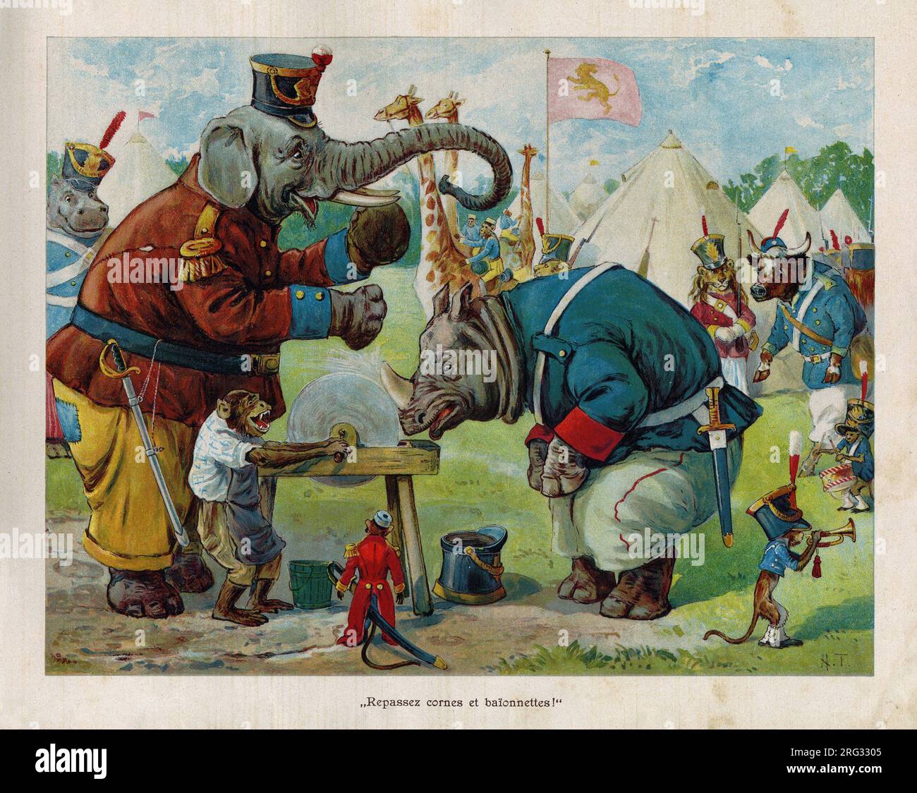 Rinoceronte caricatura hi-res stock photography and images - Alamy