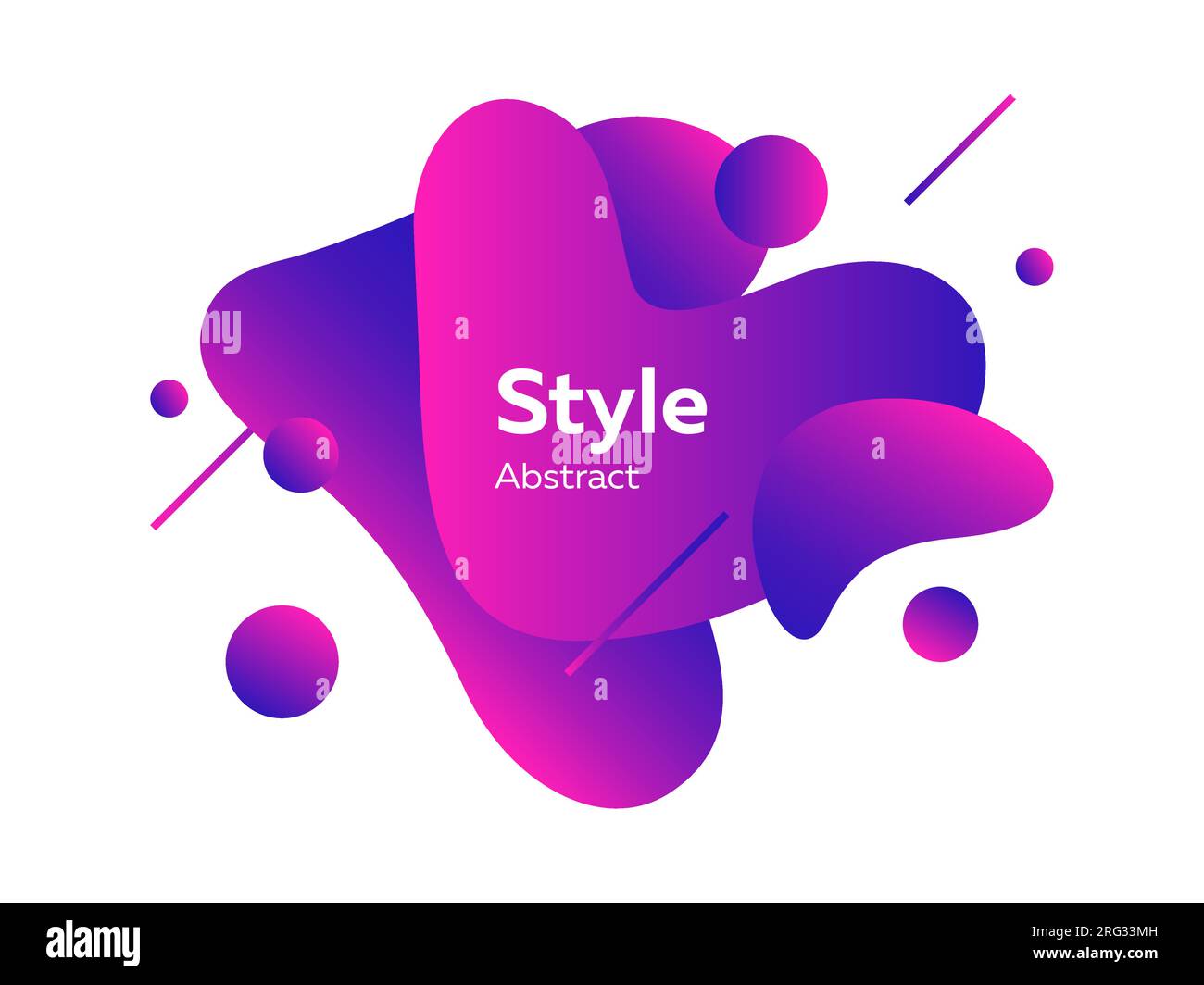 Neon purple abstract graphic elements Stock Vector Image & Art - Alamy