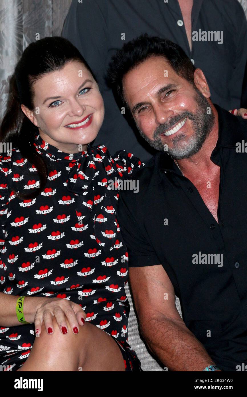 August 5, 2023, Burbank, CA, USA: LOS ANGELES - AUG 6: Heather Tom, Don ...