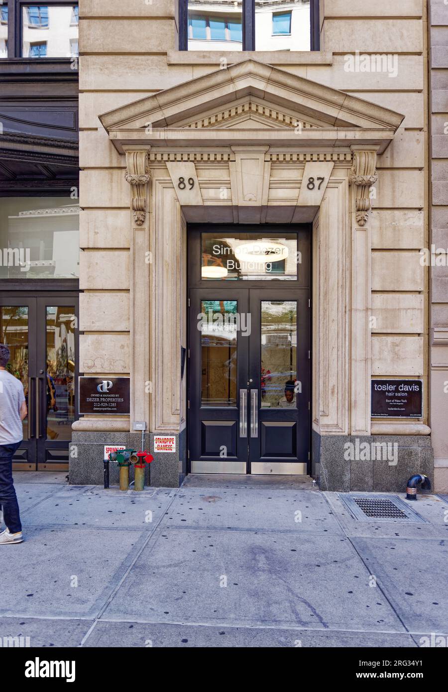 Ladies’ Mile Historic District: Simon Dezer Building, 89 Fifth Avenue ...