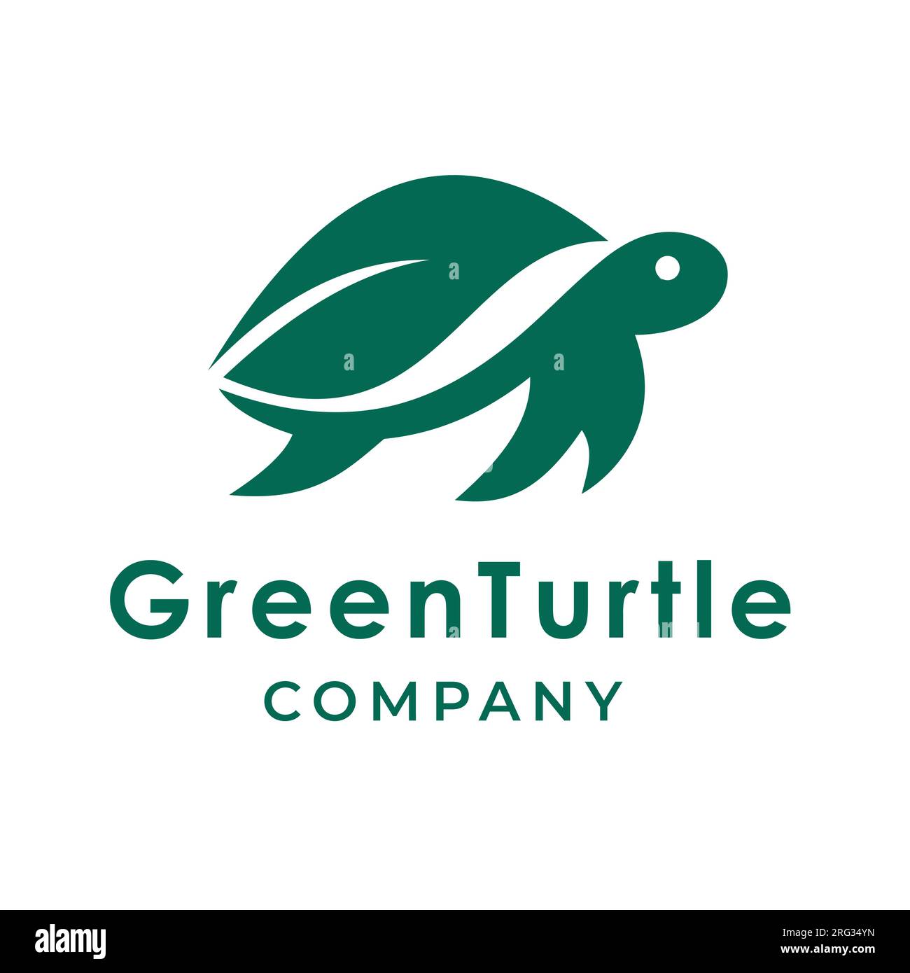 Inspiration Tortoise with Leaf Shell Vintage Retro logo design ...