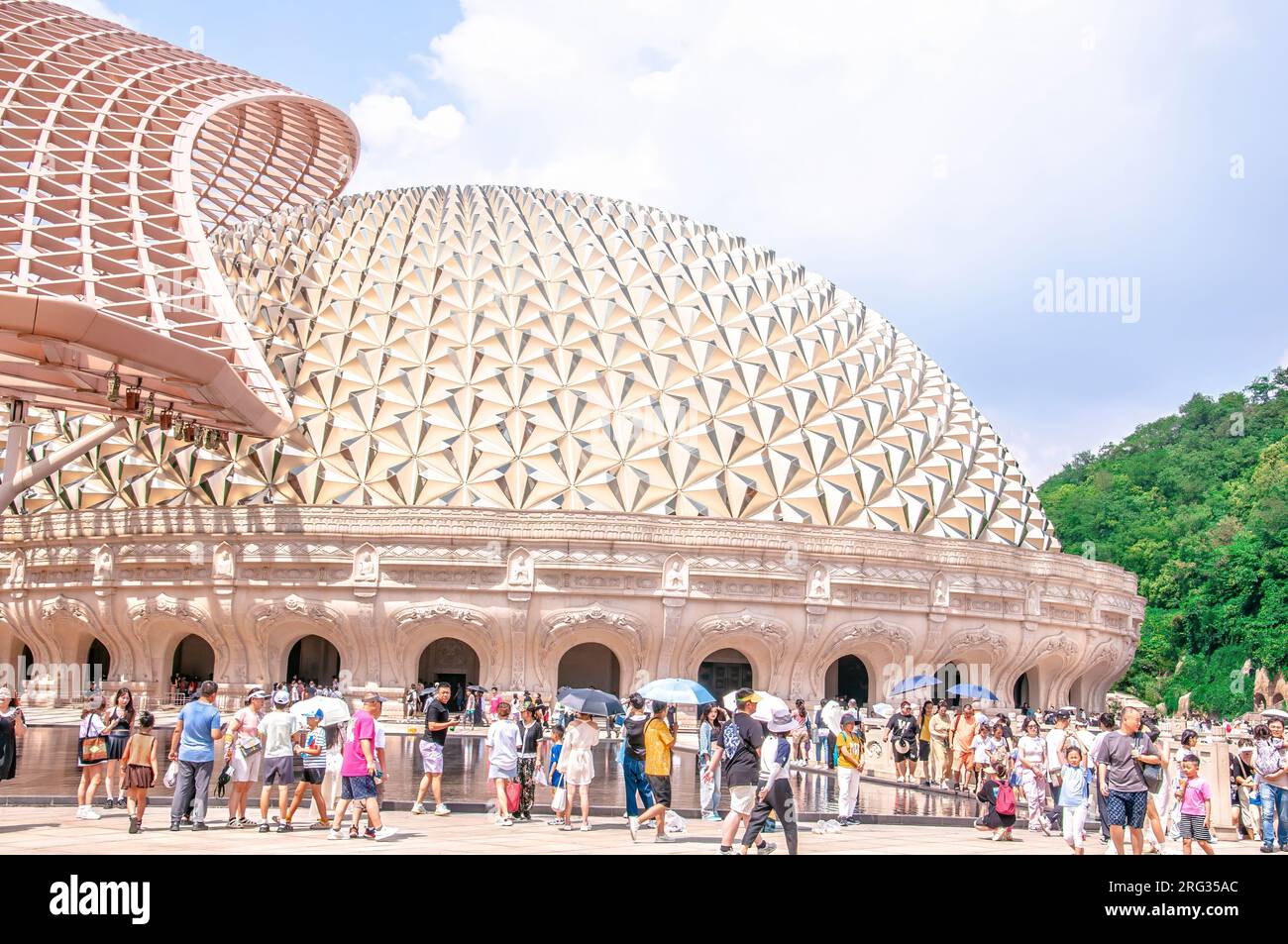 Niushoushan cultural park, Buddhist site, cultural heritage Stock Photo ...