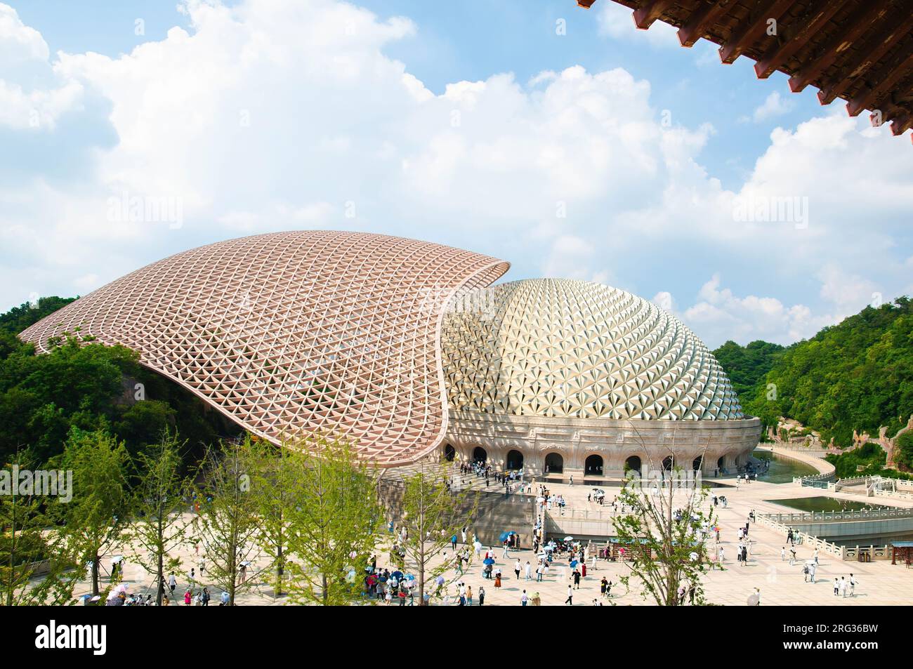 Niushoushan cultural park, Buddhist site, cultural heritage Stock Photo ...