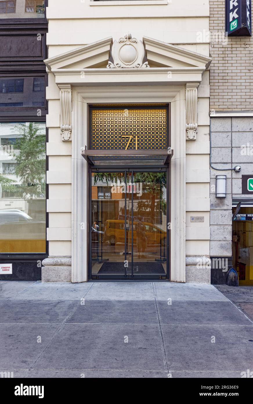 Ladies’ Mile Historic District: Van Beuren Building, 71 Fifth Avenue, a ...