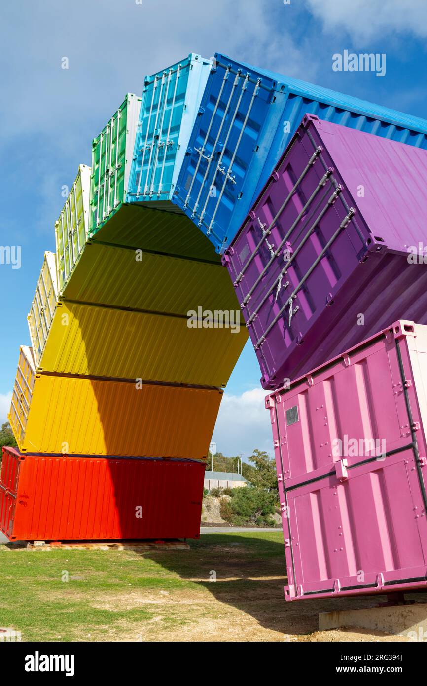 Container installation hi-res stock photography and images - Alamy
