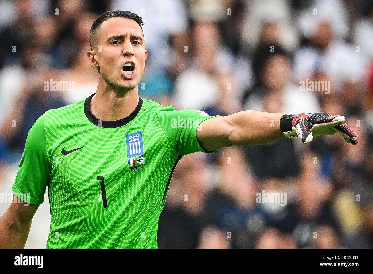 Odysseas VLACHODIMOS of Greece during the UEFA Euro 2024, European ...