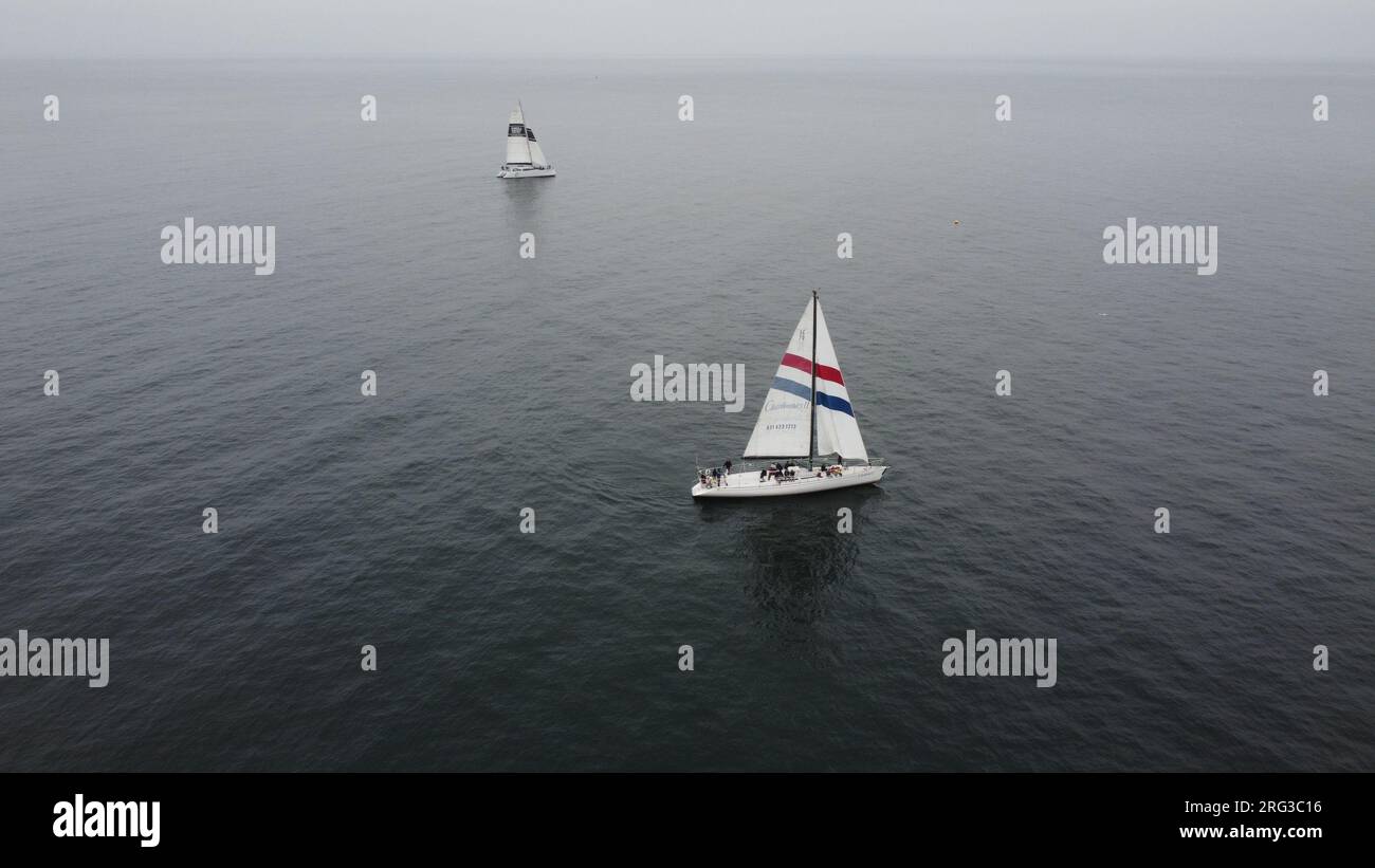 Saling boats hi-res stock photography and images - Alamy