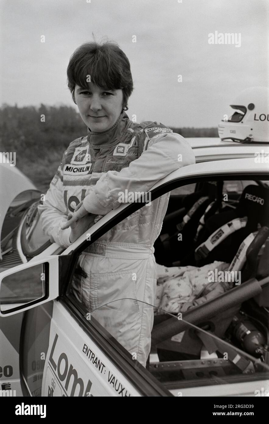 Louise Aitken-Walker MBE, British rally and saloon car racing driver ...