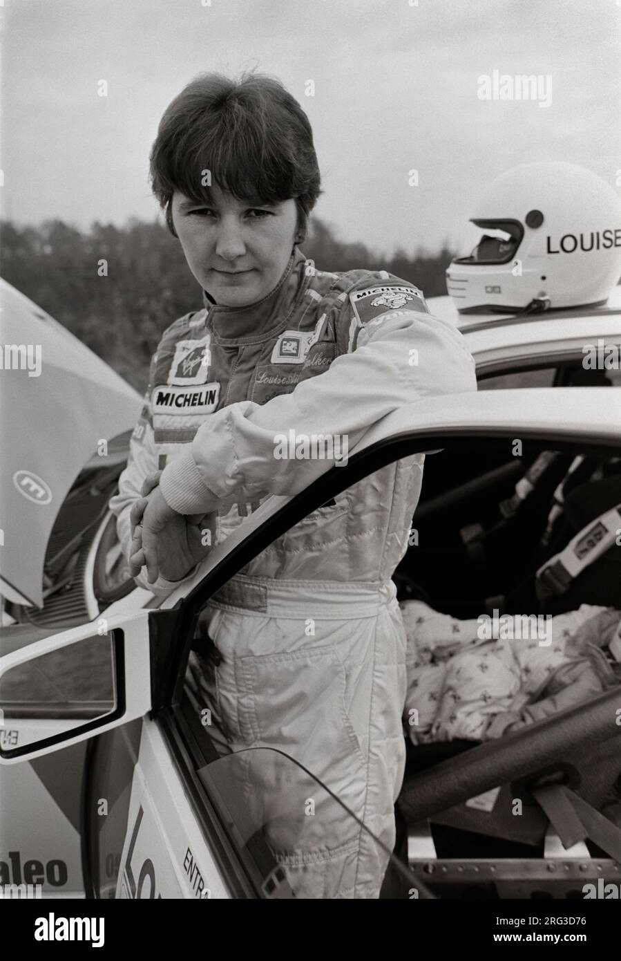 Louise Aitken-Walker MBE, British rally and saloon car racing driver ...