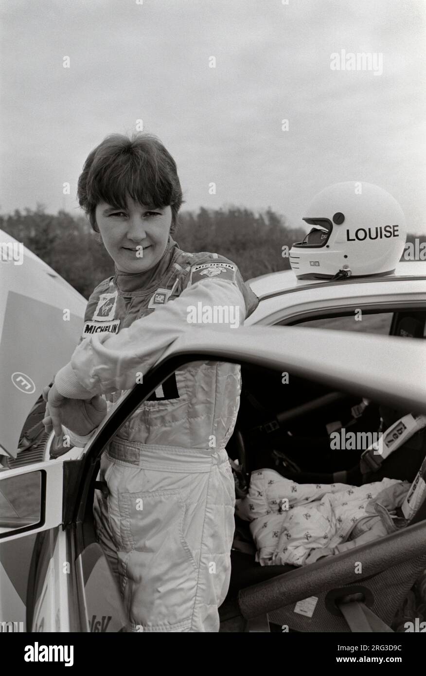 Louise Aitken-Walker MBE, British rally and saloon car racing driver ...