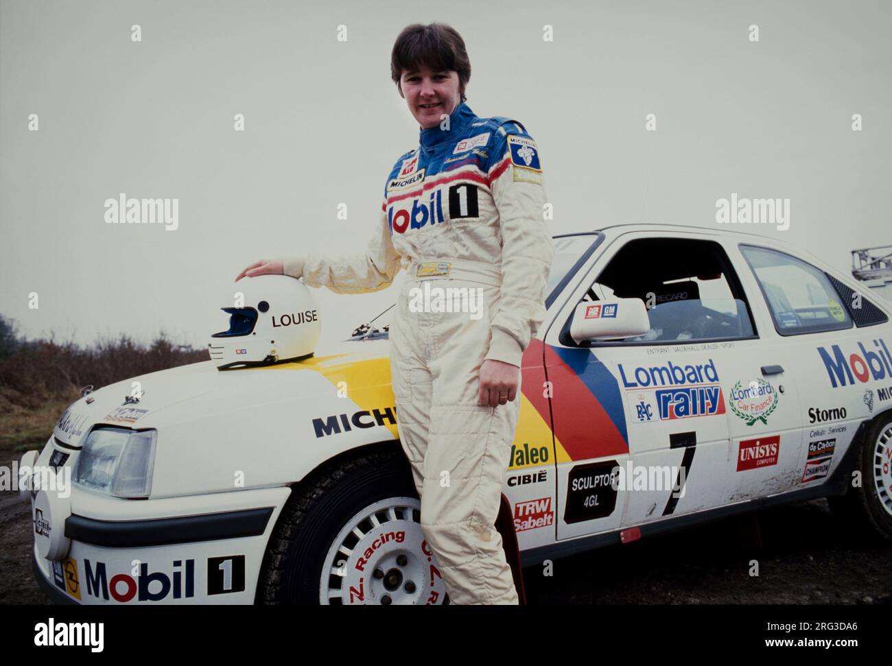 Louise Aitken-Walker MBE, British rally and saloon car racing driver ...