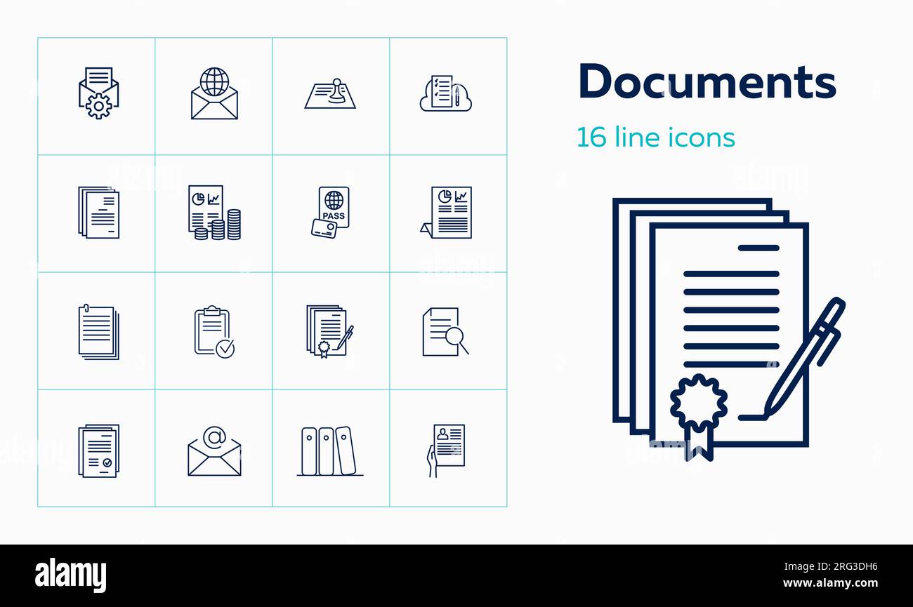 Documents seal Cut Out Stock Images & Pictures - Alamy
