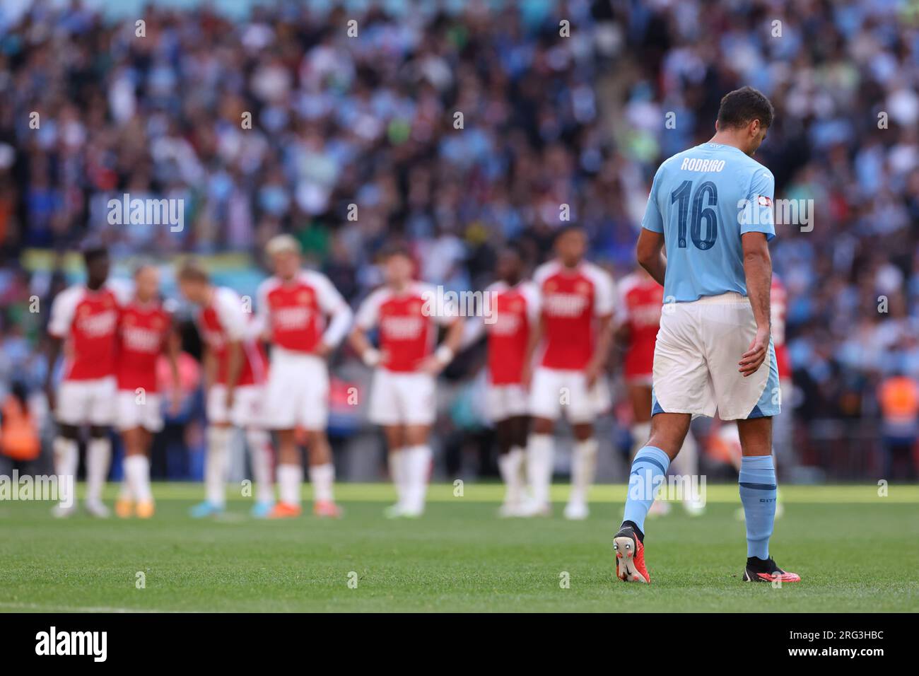 Wembley Stadium, London, UK. 6th Aug, 2023. Community Shield Football ...