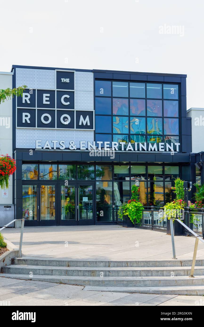Mississauga, Canada, Entrance, facade, and exterior architecture of The ...
