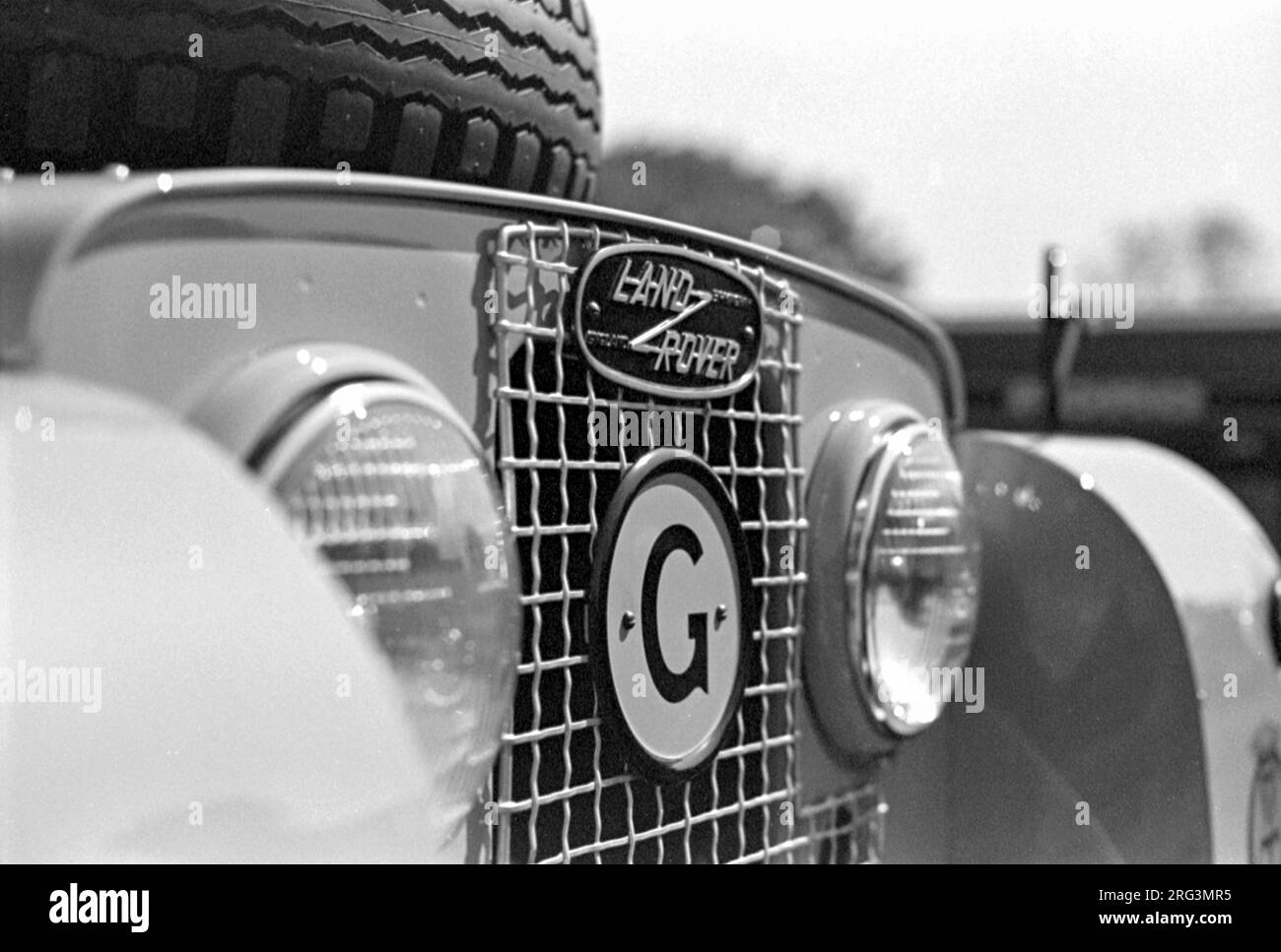 Series 1 Land Rover detail Shot on 35mm film Stock Photo - Alamy