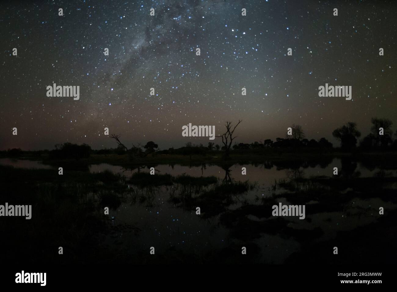 Milky way over african landscapes hi-res stock photography and images - Alamy