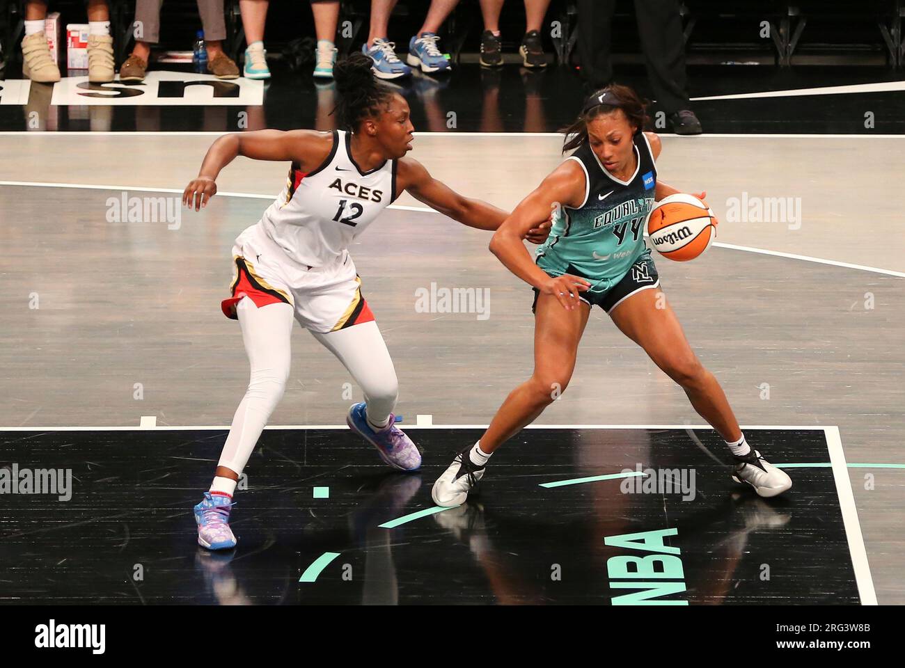 BROOKLYN, NY - August 6: New York Liberty forward Betnijah Laney (44 ...