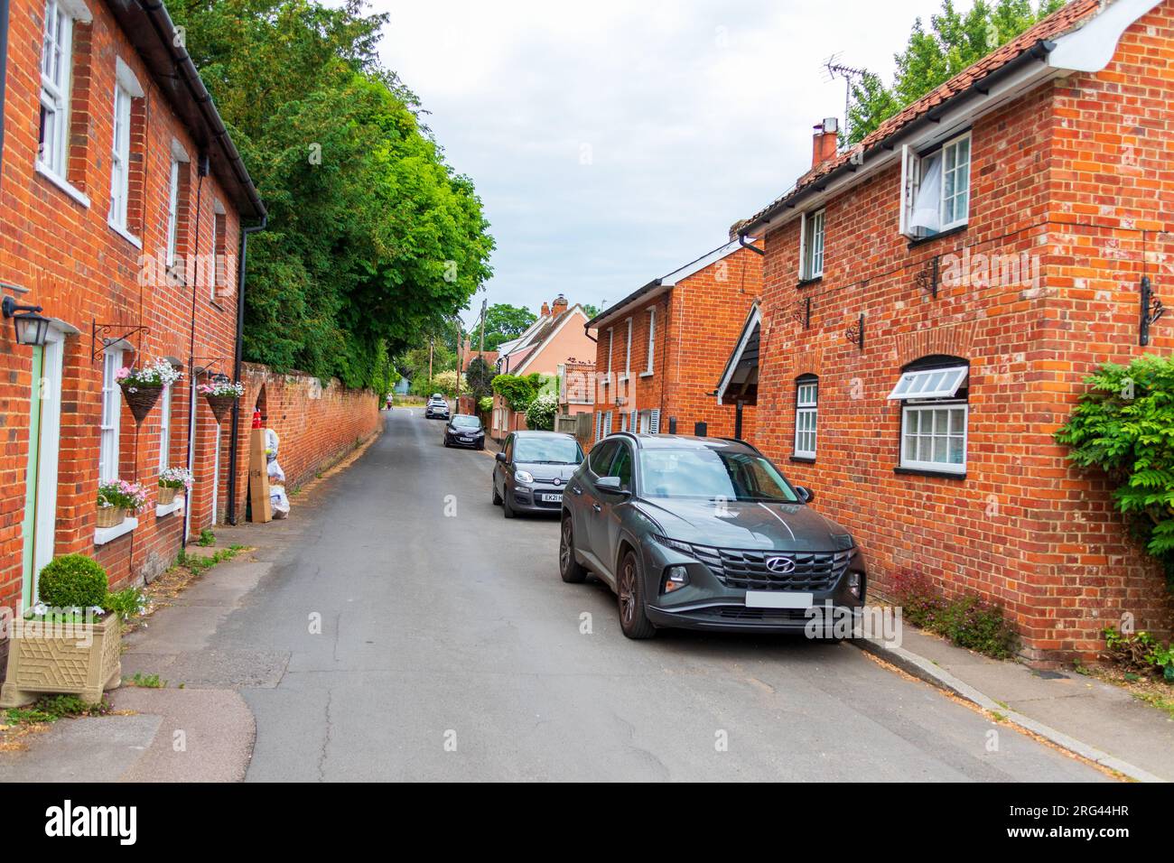 Castle hedingham village essex hi-res stock photography and images - Alamy