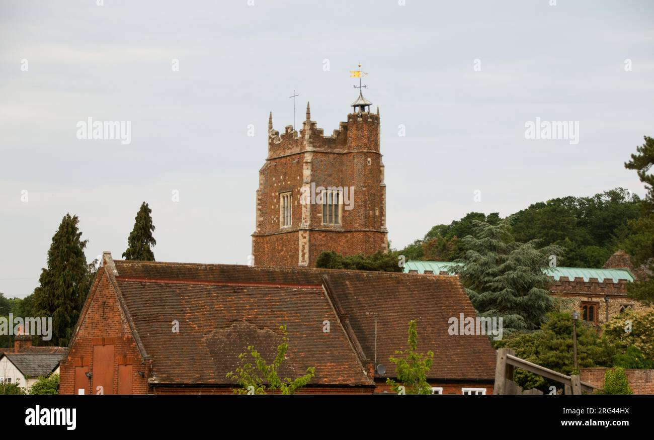 St Nicholas Church, Castle Hedingham, Essex England UK Stock Photo - Alamy