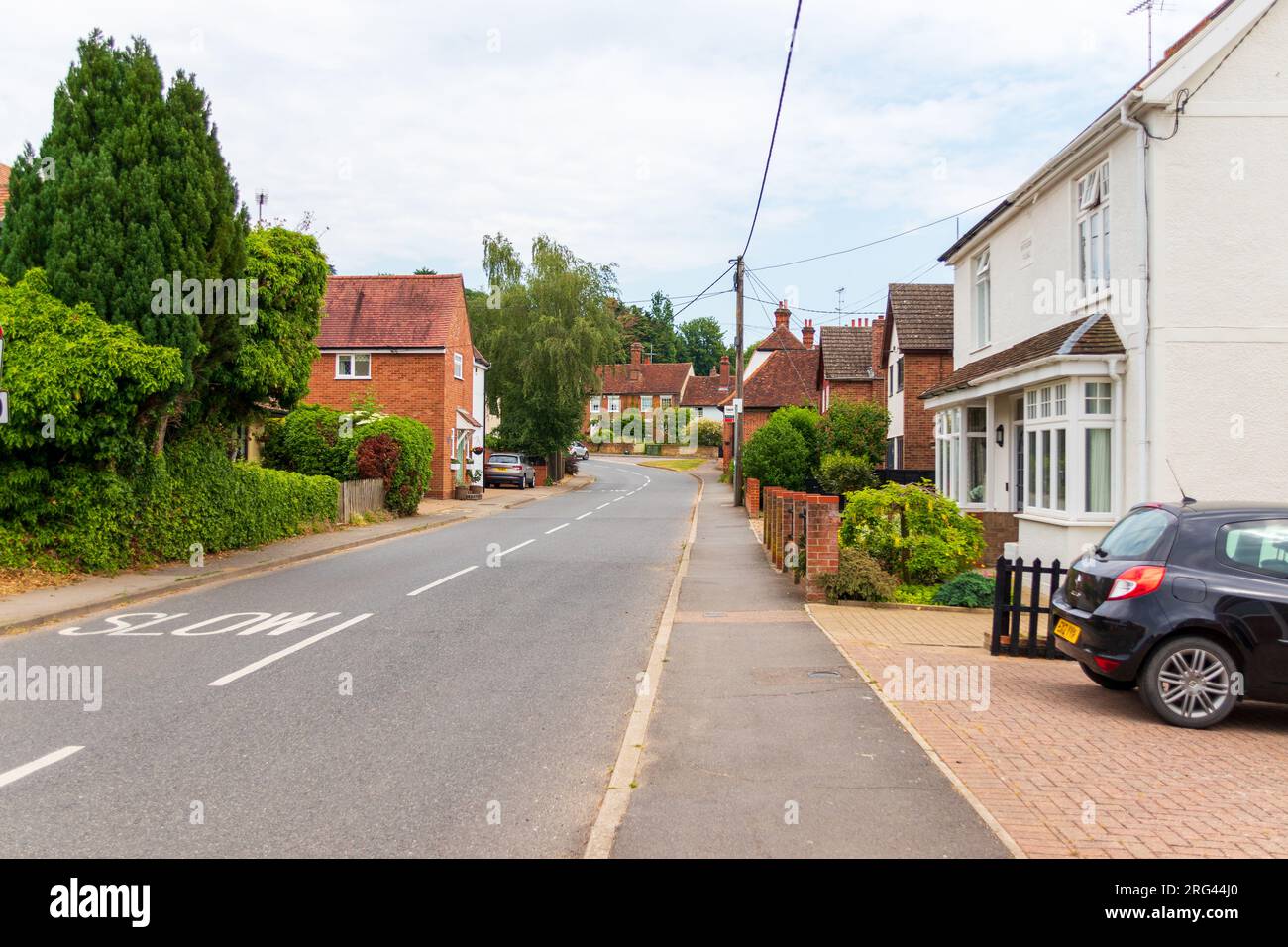Castle Hedingham, Small Essex Village, England UK Stock Photo - Alamy