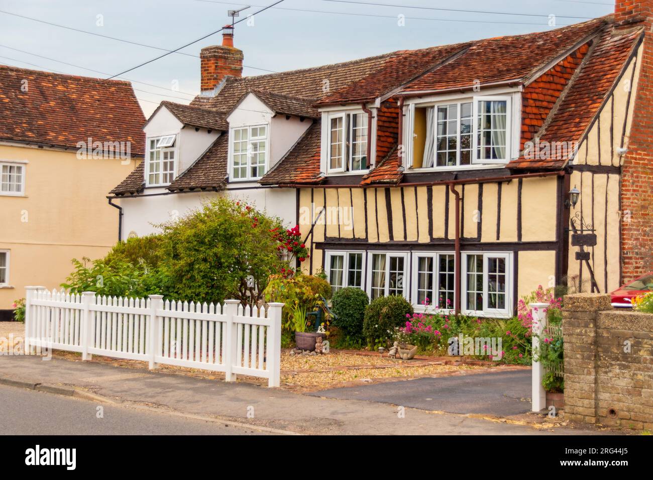Castle Hedingham, Small Essex Village, England UK Stock Photo - Alamy