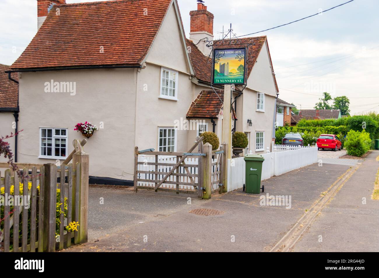 The Old Rising Sun Public House, Castle Hedingham, Small Essex Village ...