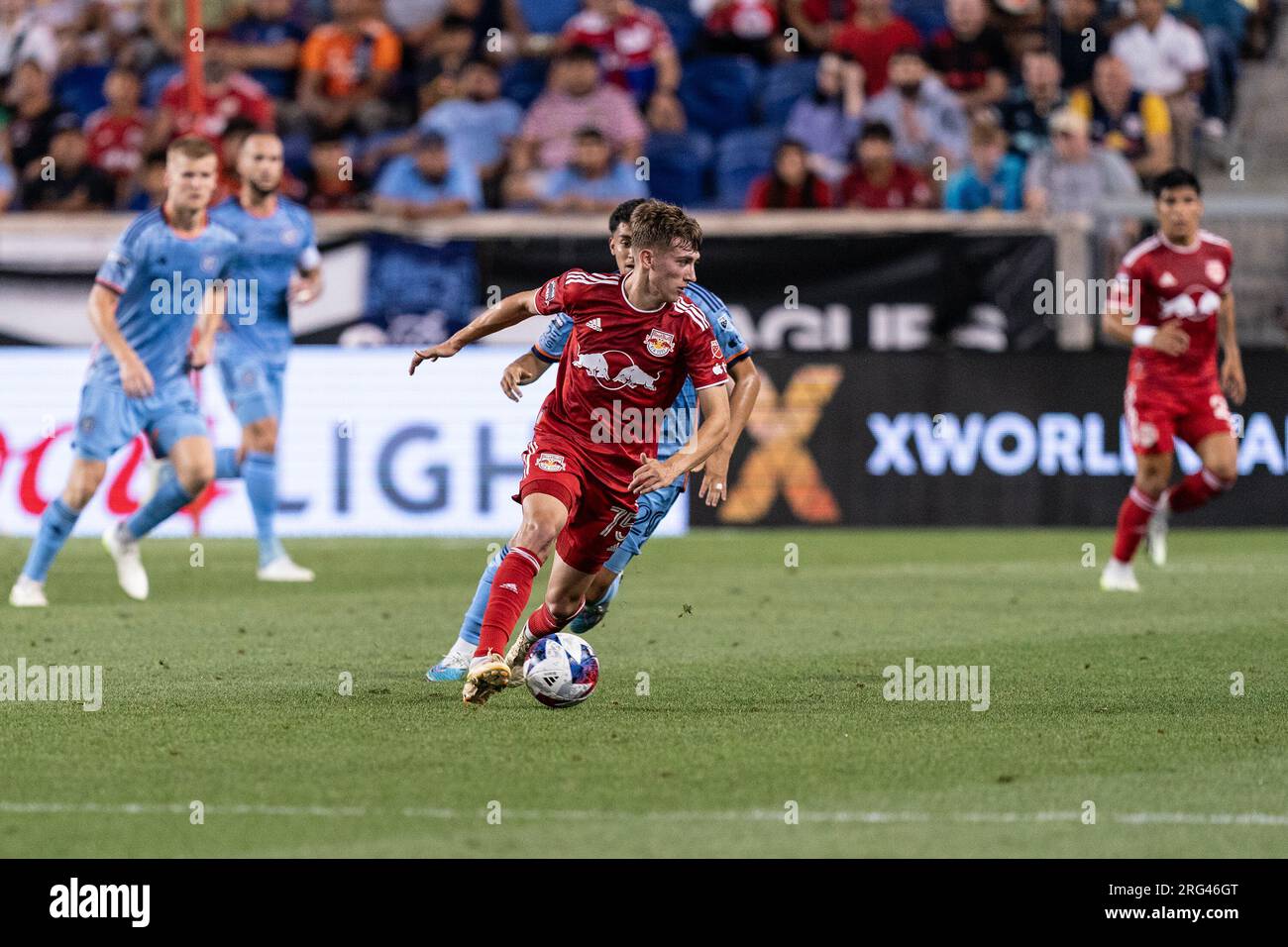 Harrison, New Jersey, USA. 3rd Aug, 2023. Daniel Edelman (75) of Red ...
