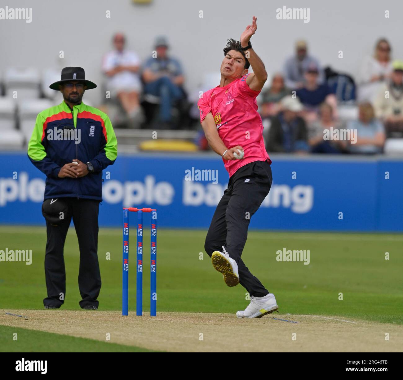 Northampton August 6 2023 : Ari Karvelas 50 Over one day cup match ...