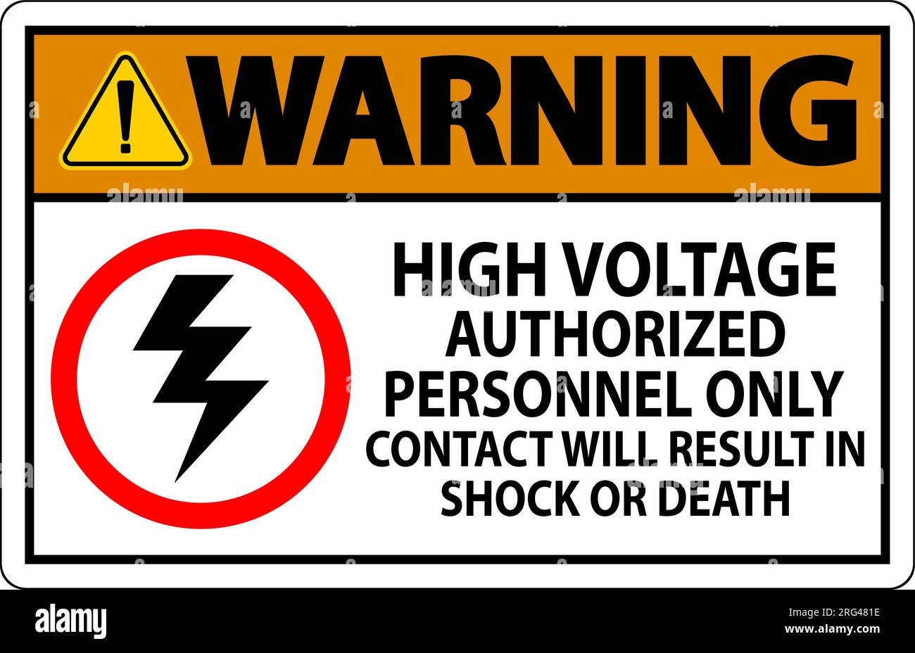 Electrical substation danger death sign Stock Vector Images - Alamy
