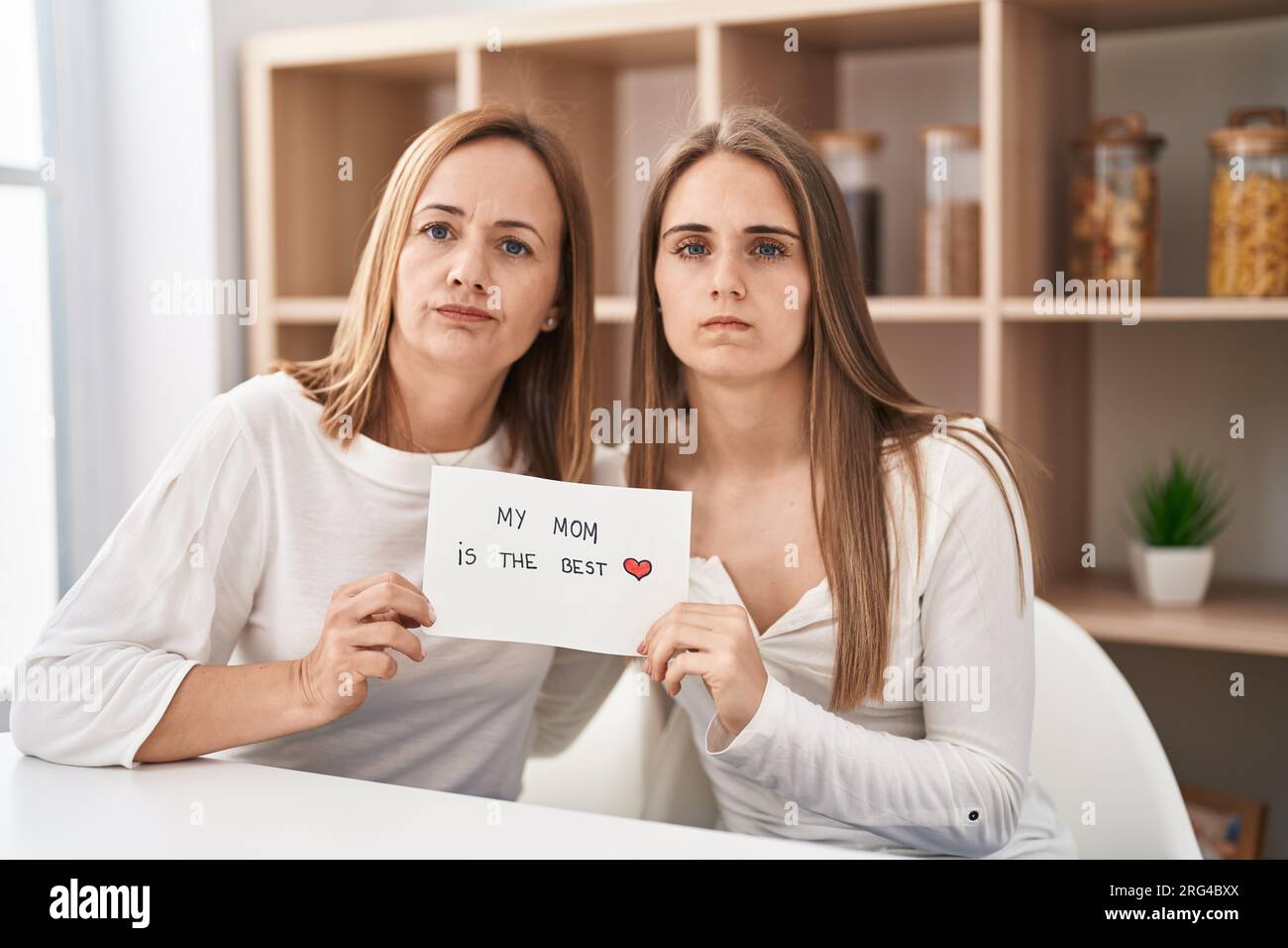 Mother disapproving of daughter hi-res stock photography and images - Alamy
