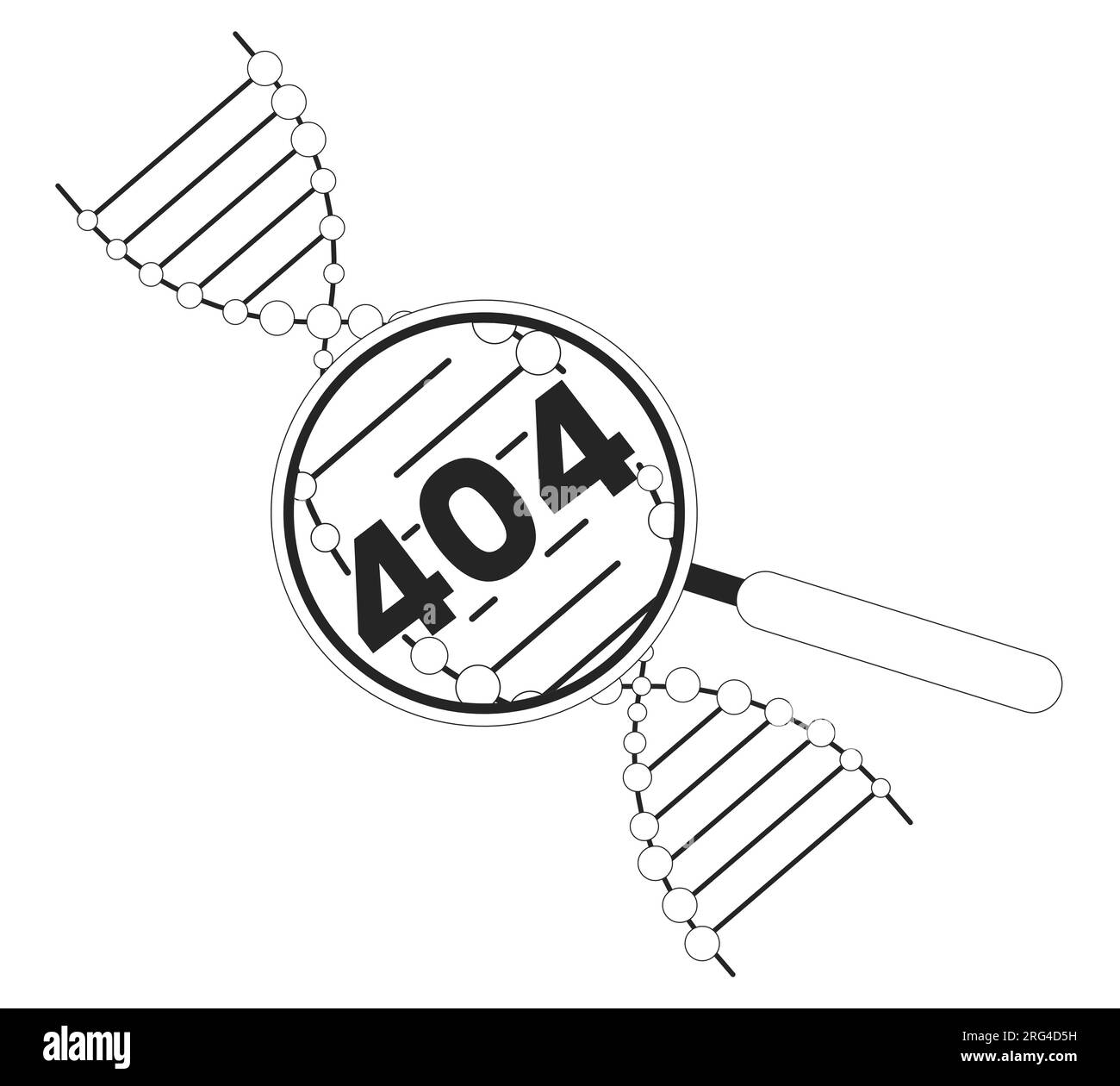 Genetic material structure Stock Vector Images - Alamy