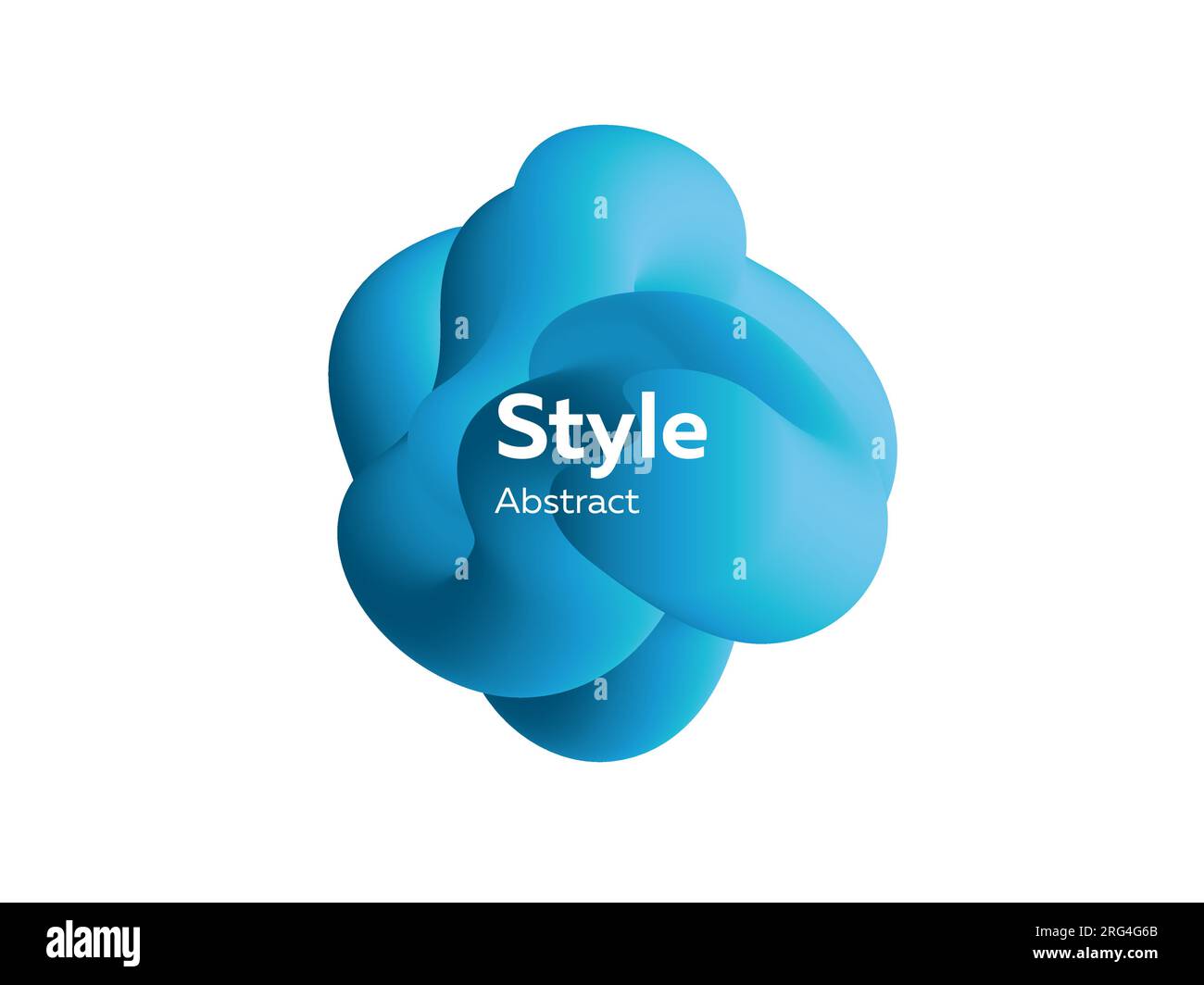 Blue abstract graphic element Stock Vector Image & Art - Alamy
