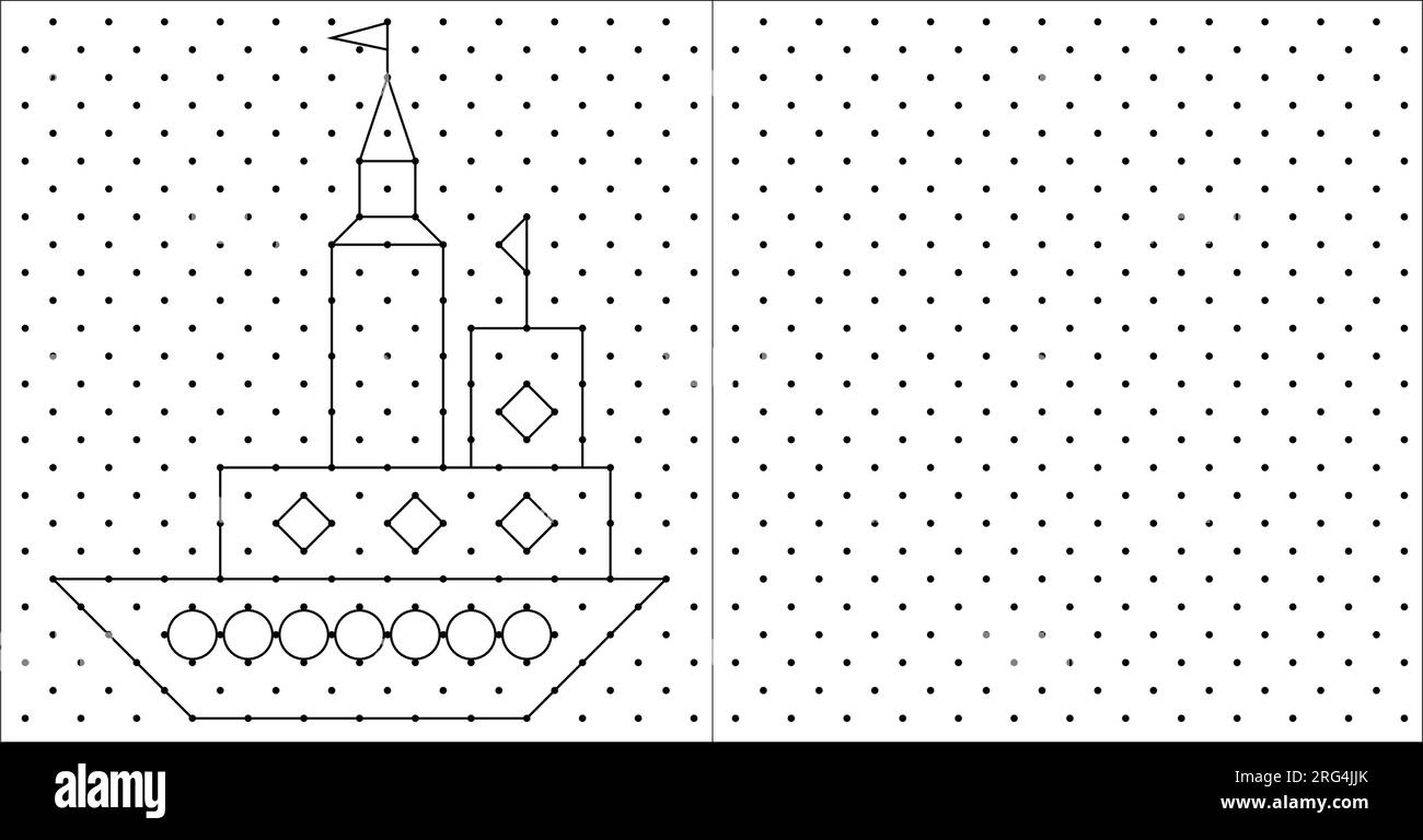 3d Isometric Cubes For Each Shape Using The Dotted Lines On A Dots Grid The Line Drawing Is On