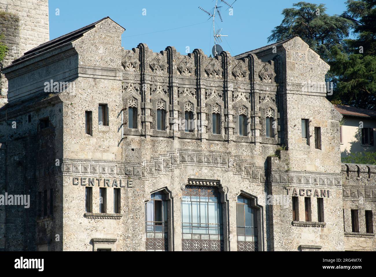 Italy, Lombardy, Trezzo sull' Adda, Taccani Hydroelectric Power Plant ...