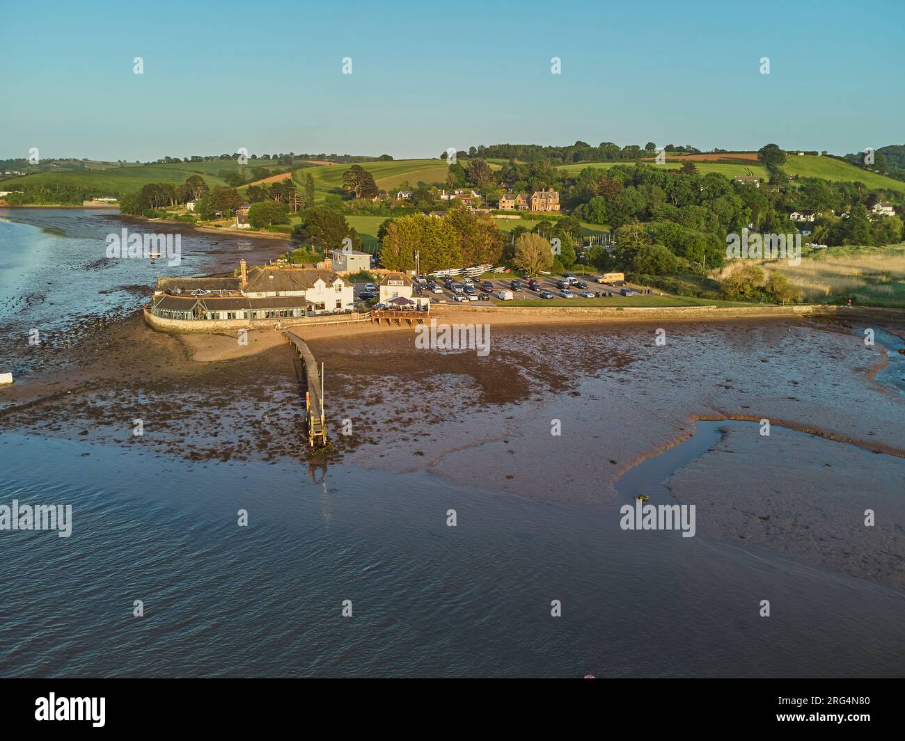 Newton abbot aerial hi-res stock photography and images - Alamy